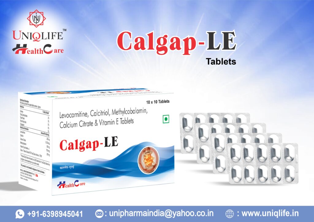Calgap LE Tablet | Uniqlife BioSciences Pvt. Ltd