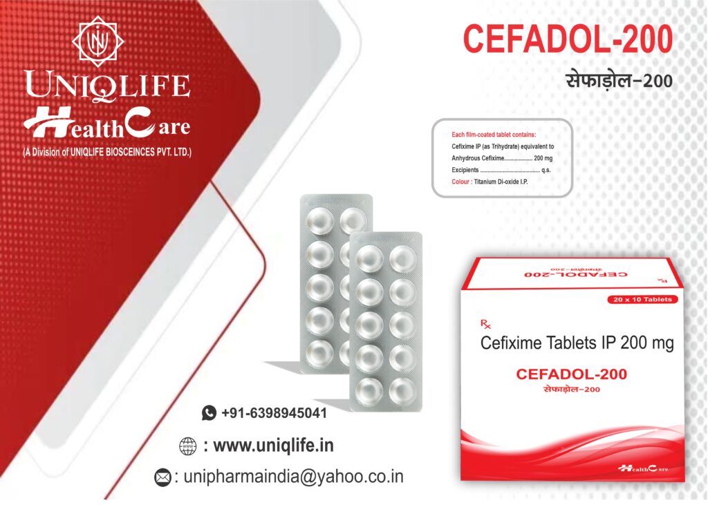 Cefadal 200 Tablet | Uniqlife BioSciences Pvt. Ltd