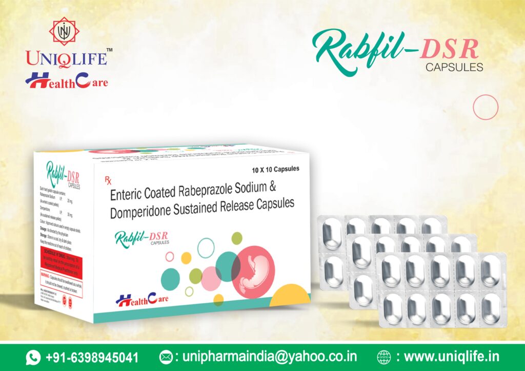 Rabfil DSR Capsule | Uniqlife BioSciences Pvt. Ltd