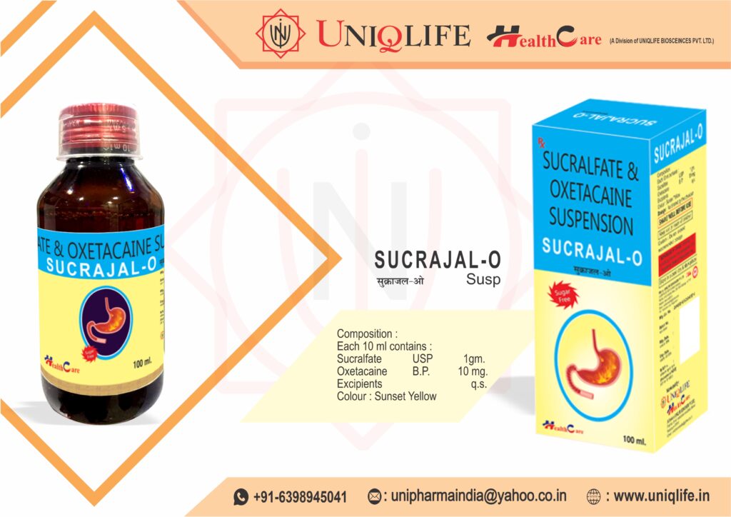 Sucrajal O Susp | Uniqlife BioSciences Pvt. Ltd